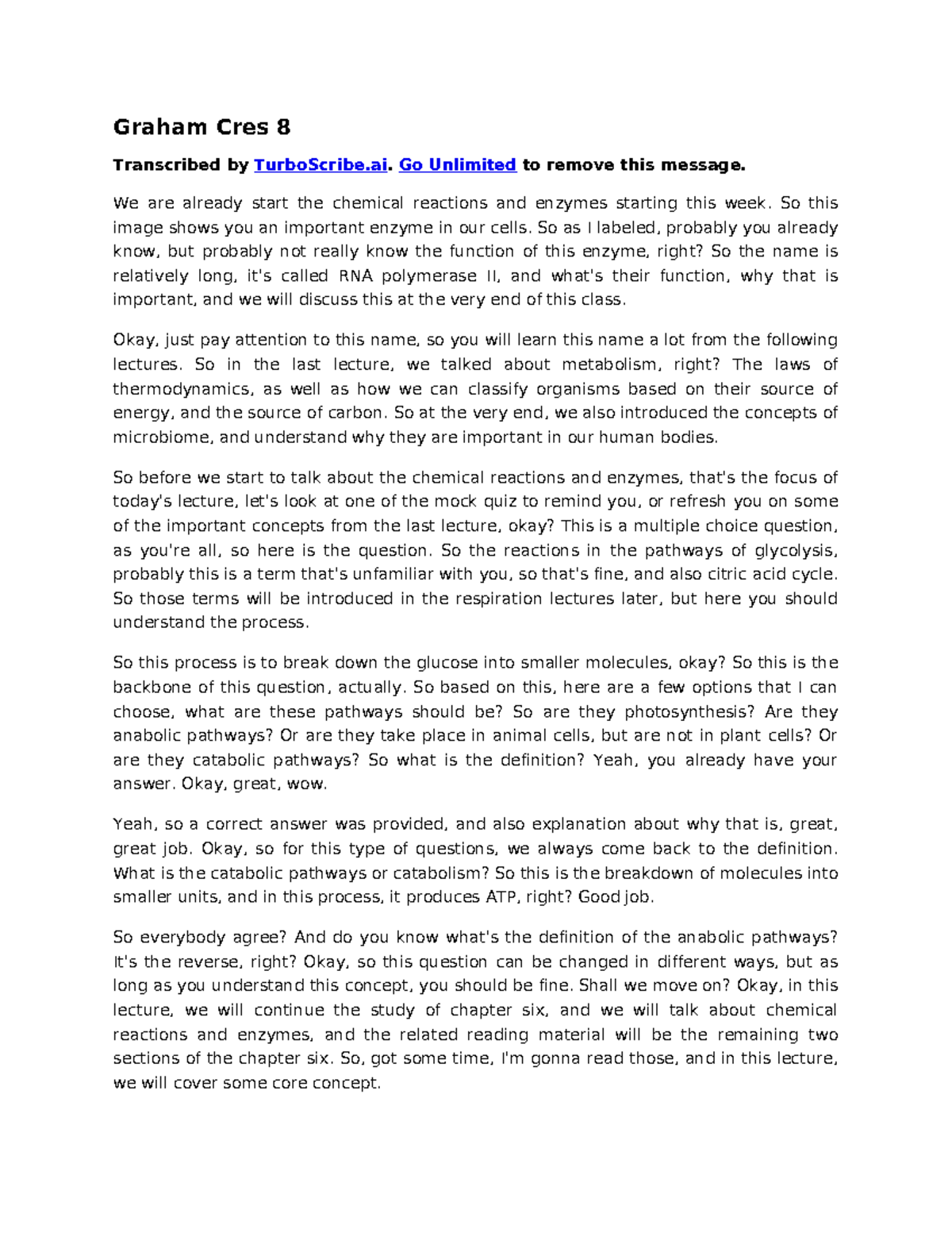 Graham Cres 8 - test - Graham Cres 8 Transcribed by TurboScribe. Go ...