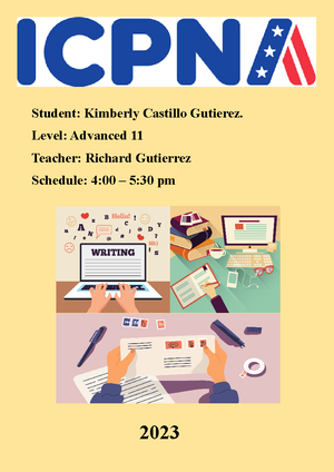 Basic 11 WB - Resumen Advanced ICPNA - Comparative adjectives 1 What's the comparative ...