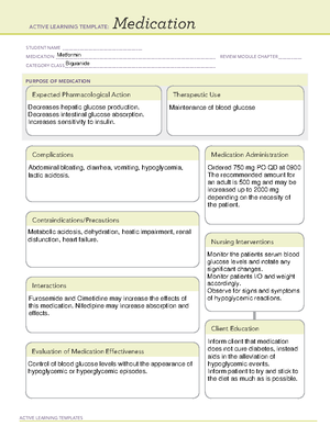 Clopidogrel - medication card - ACTIVE LEARNING TEMPLATES Medication ...