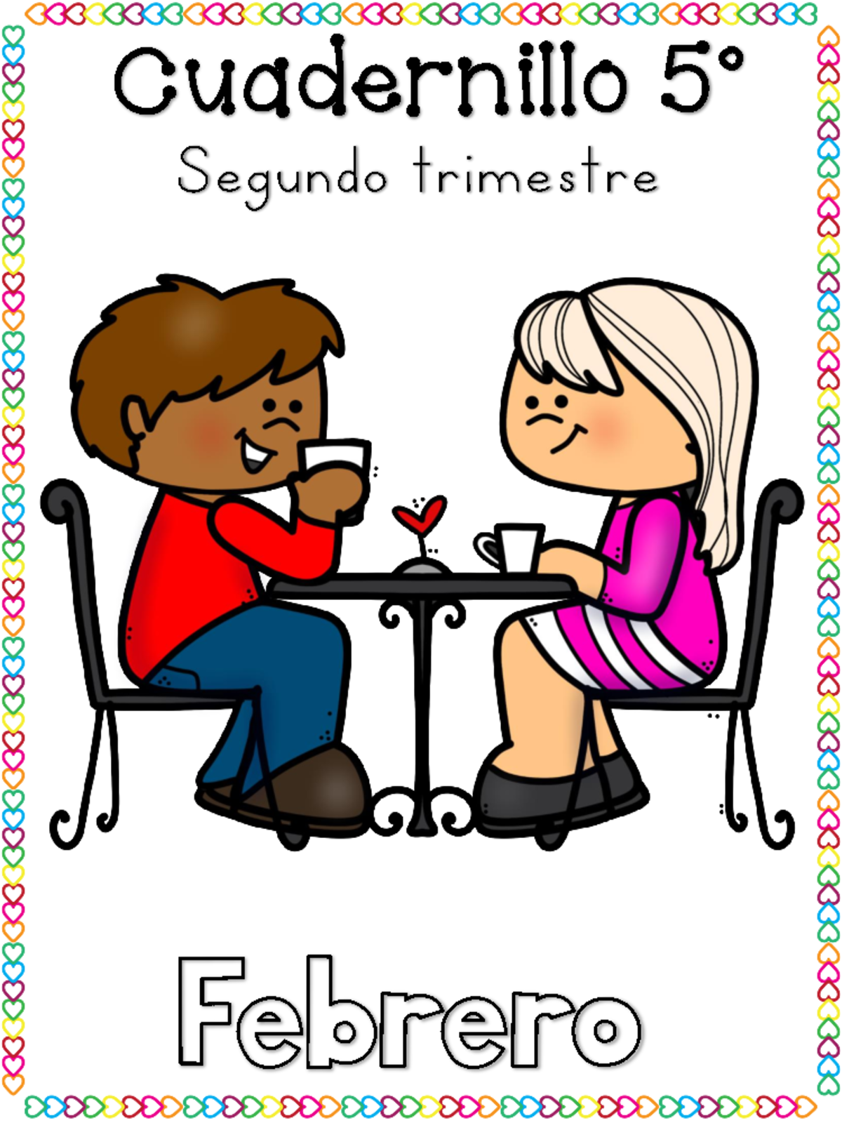 5°- Cuaderno-DE- Actividades- Febrero- Pizarra- Creativa Parte 1 ...