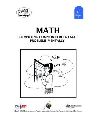Mathematics Grade 2 Q2 Module 5 Performing Order Of Operations v4 ...