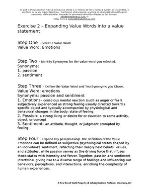 Exercise 4 Template - Exercise #4 – Uncovering More Value In this ...