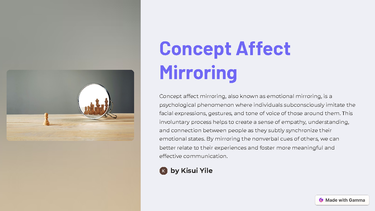 Concept-Affect-Mirroring - Concept Affect Mirroring Concept affect ...