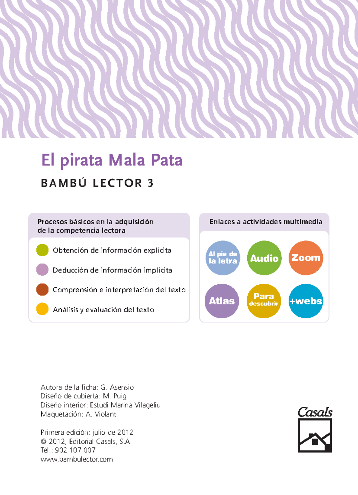 El pirata Mala Pata - Solucionario - El pirata Mala Pata BAMBÚ LECTOR 3 ...