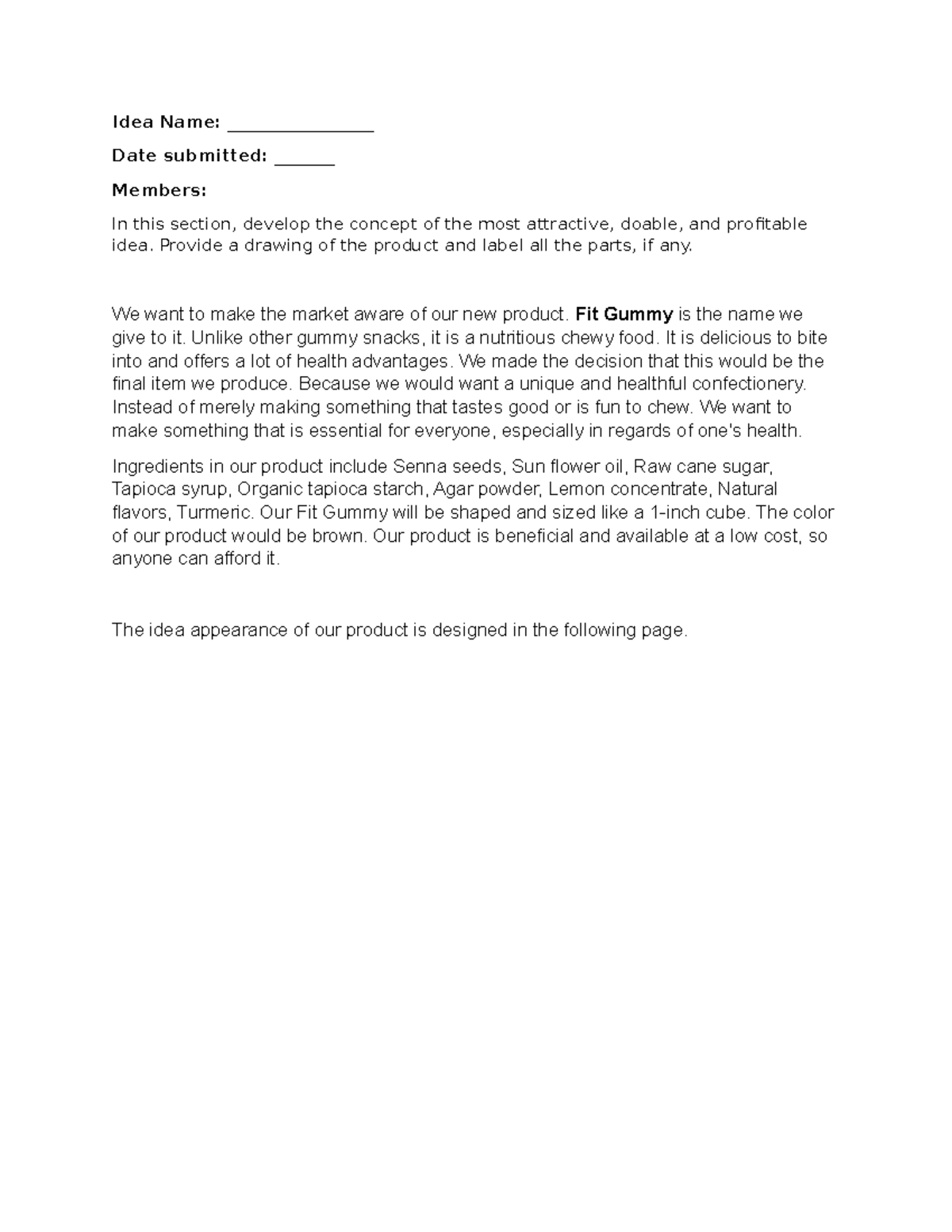 Concept+Development - Concept+Development - Idea Name ...