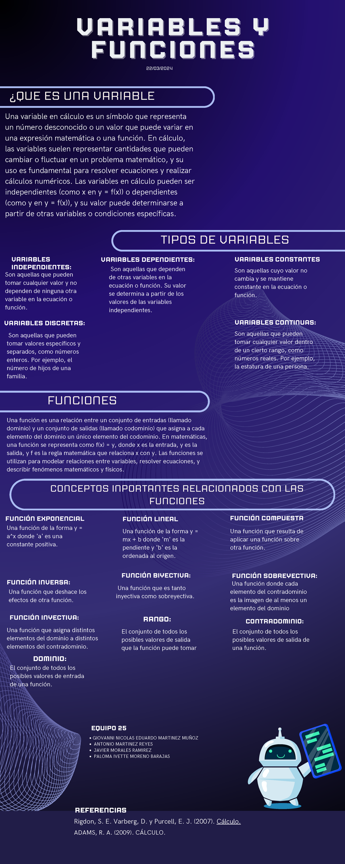 A#1 AMR - infografia activada 1 - ¿QUE ES UNA VARIABLE FUNCIONES TIPOS ...