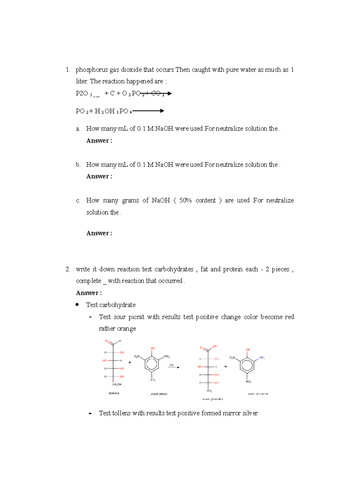 Phosphorus gas dioxide - 1. phosphorus gas dioxide that occurs Then ...
