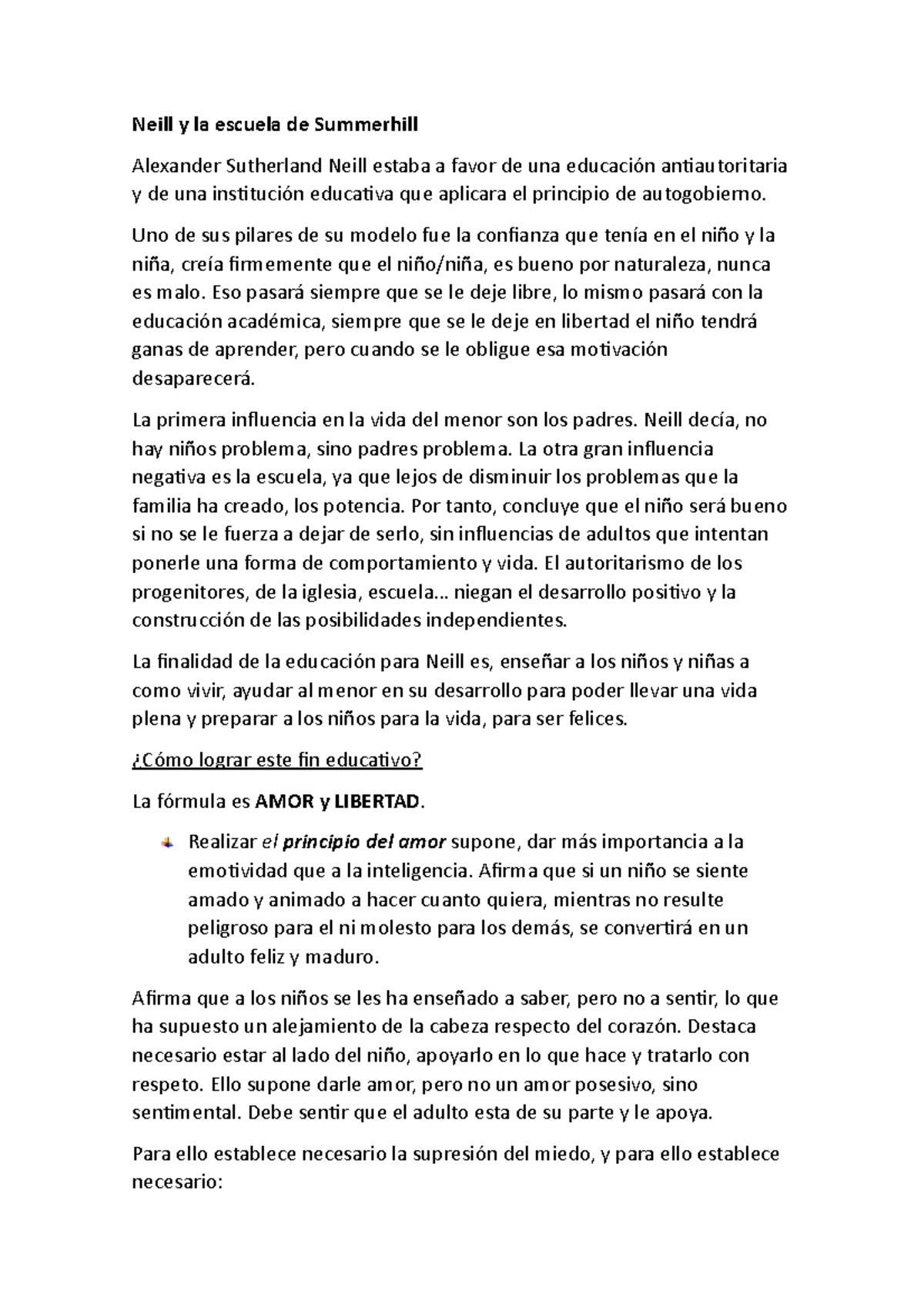 Alex neill - Neill y la escuela de Summerhill Alexander Sutherland ...