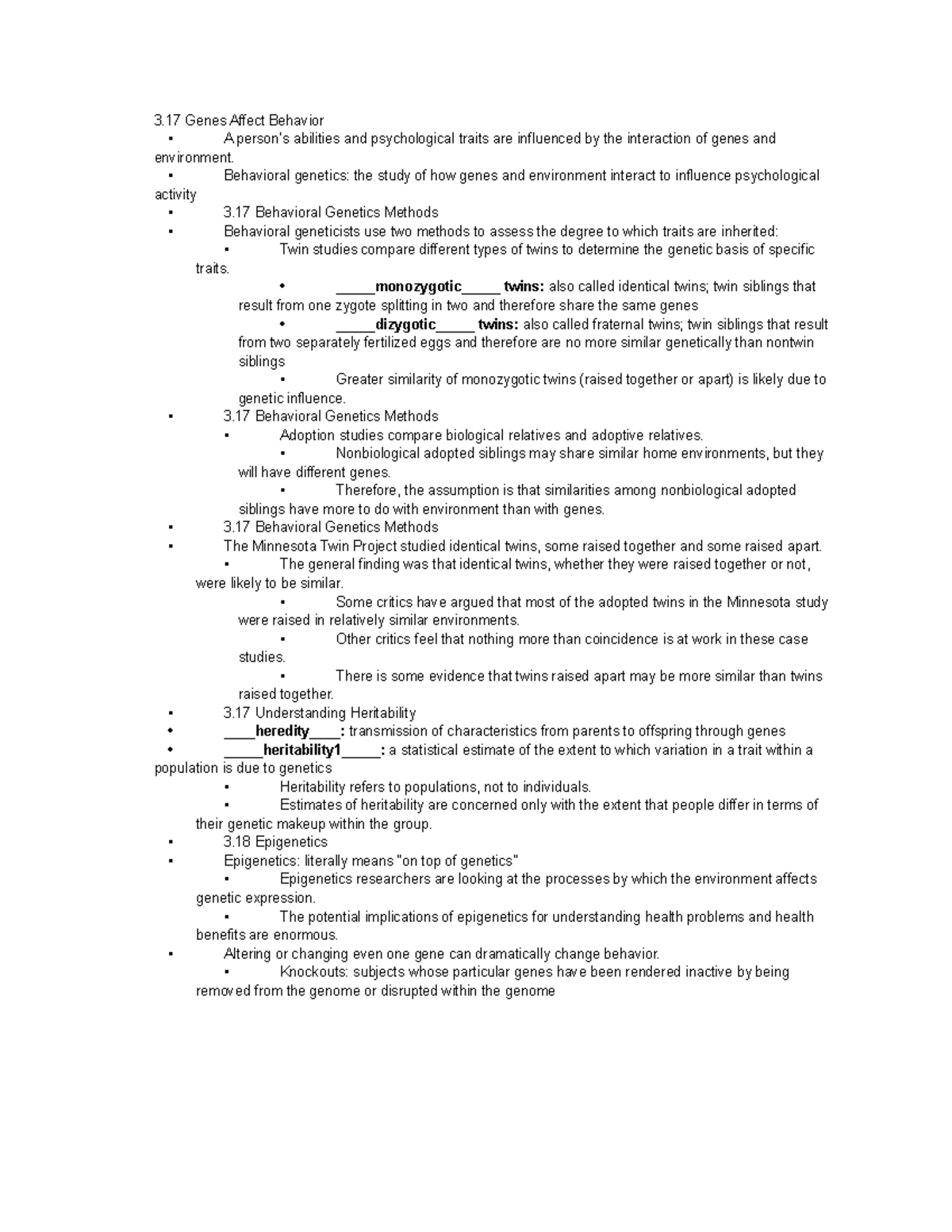 PSY Ch. 3 Pt. 4 - These are notes for General Psychology chapter 3 part ...