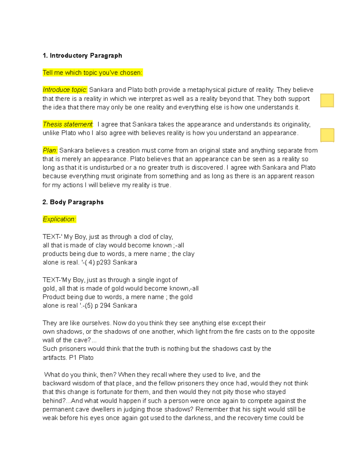 Phil - Paper - Introductory Paragraph Tell me which topic you’ve chosen ...