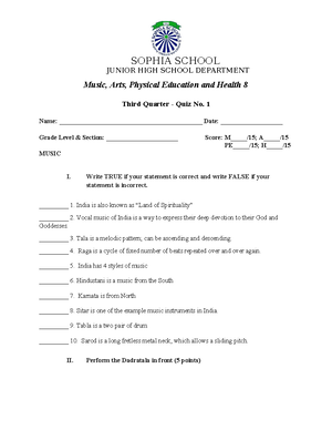 Lesson- Exemplar-6 Q1 Week1 - PILOT IMPLEMENTATION OF THE MATATAG K TO 10 CURRICULUM Week 1 ...