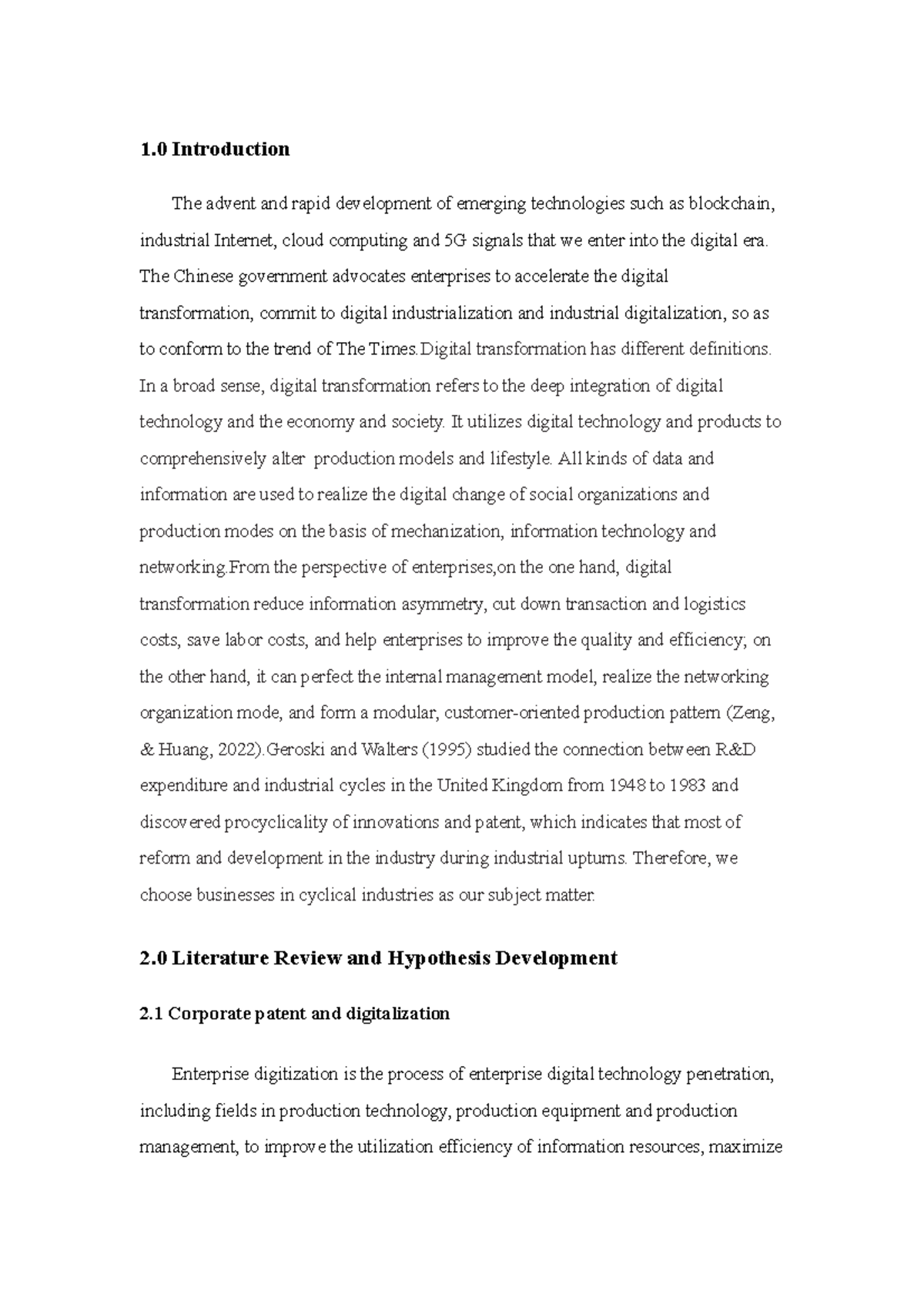 Essay(revised) - jklkj - 1 Introduction The advent and rapid ...