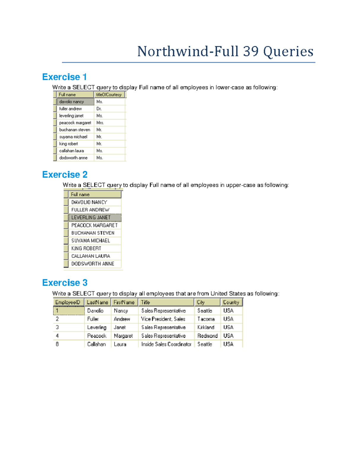 Northwind 3 - Siu - Cbap/Ccba - Northwind-Full 39 Queries Exercise 1 ...