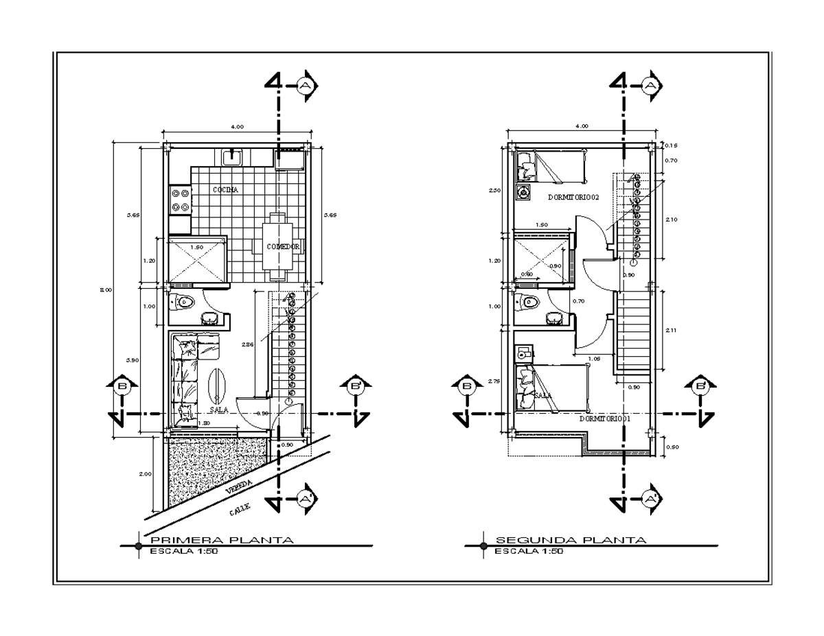 Plano 1-2 - DORMITORIO 01 SALA SALA COCINA COMEDOR 0. 8. 1. 4. 0. 1. 2 ...