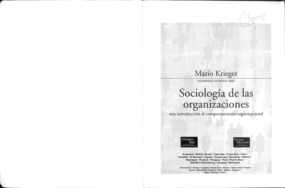Krieger - Cap 1 - Material de la materia Comportamiento Organizacional ...