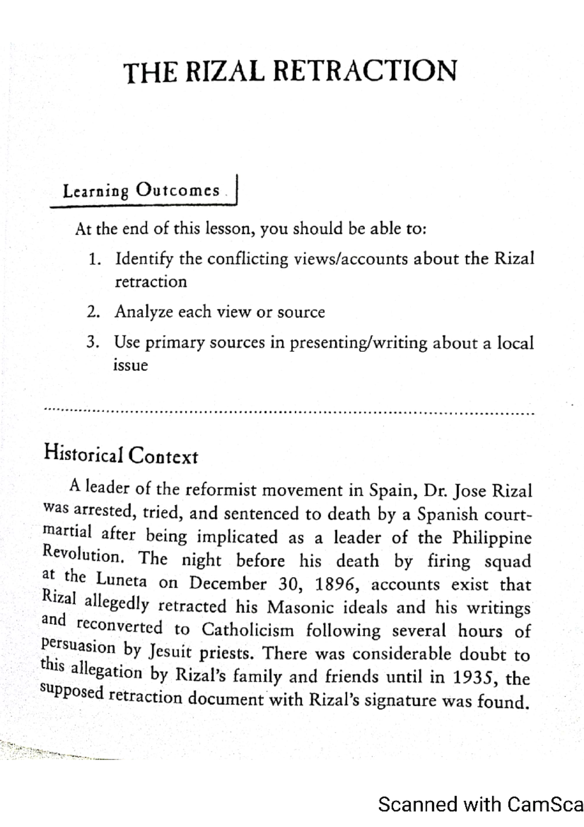 3-Rizal-Retraction - please give as much additional information as ...