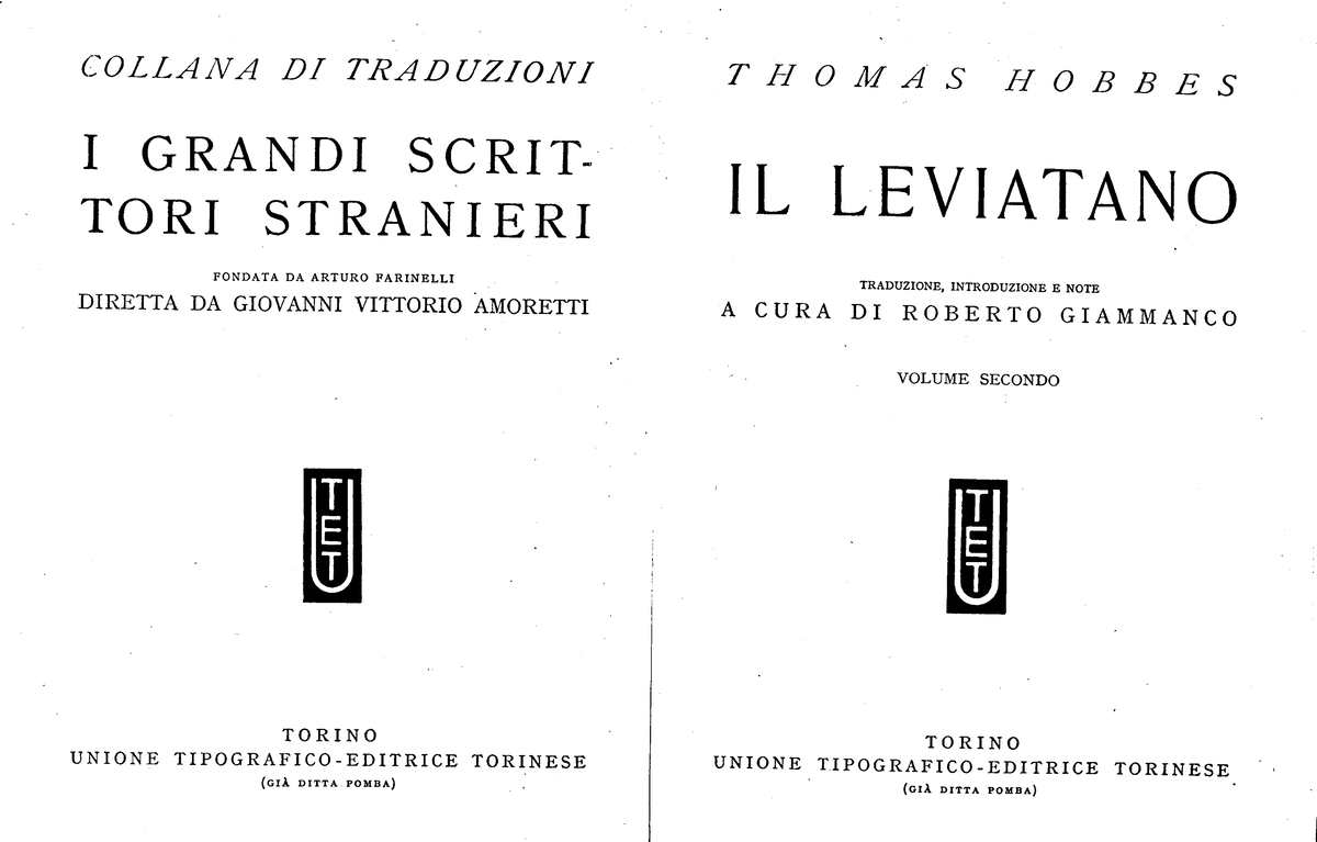 Thomas Hobbes-2 - leviatano - Filosofia politica - StuDocu