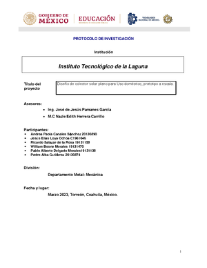 Reporte de practicas Lab View Andrea Canales - Depto: Metal Mecánica Carrera: Ingeniería ...