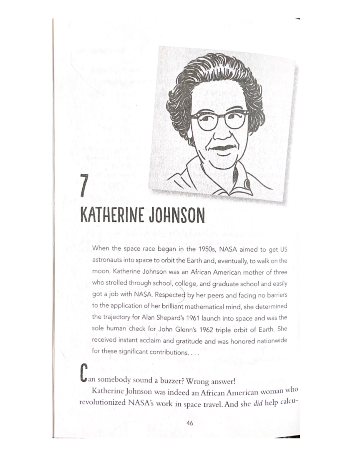 Katherine Johnson - work - HIST 225 - Studocu