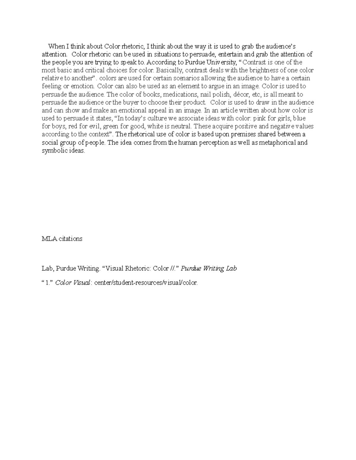 Color rhetoric-2 - Color rhetoric can be used in situations to persuade ...