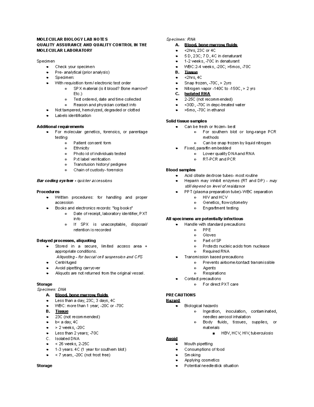 Prelim LAB Topic 1- Quality Assurance AND Quality Control IN THE ...