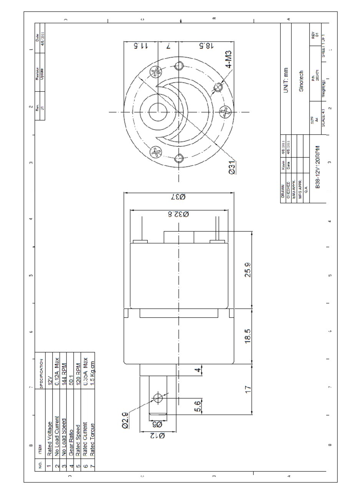 Motor-dc-datasheet - datasheet - Studocu