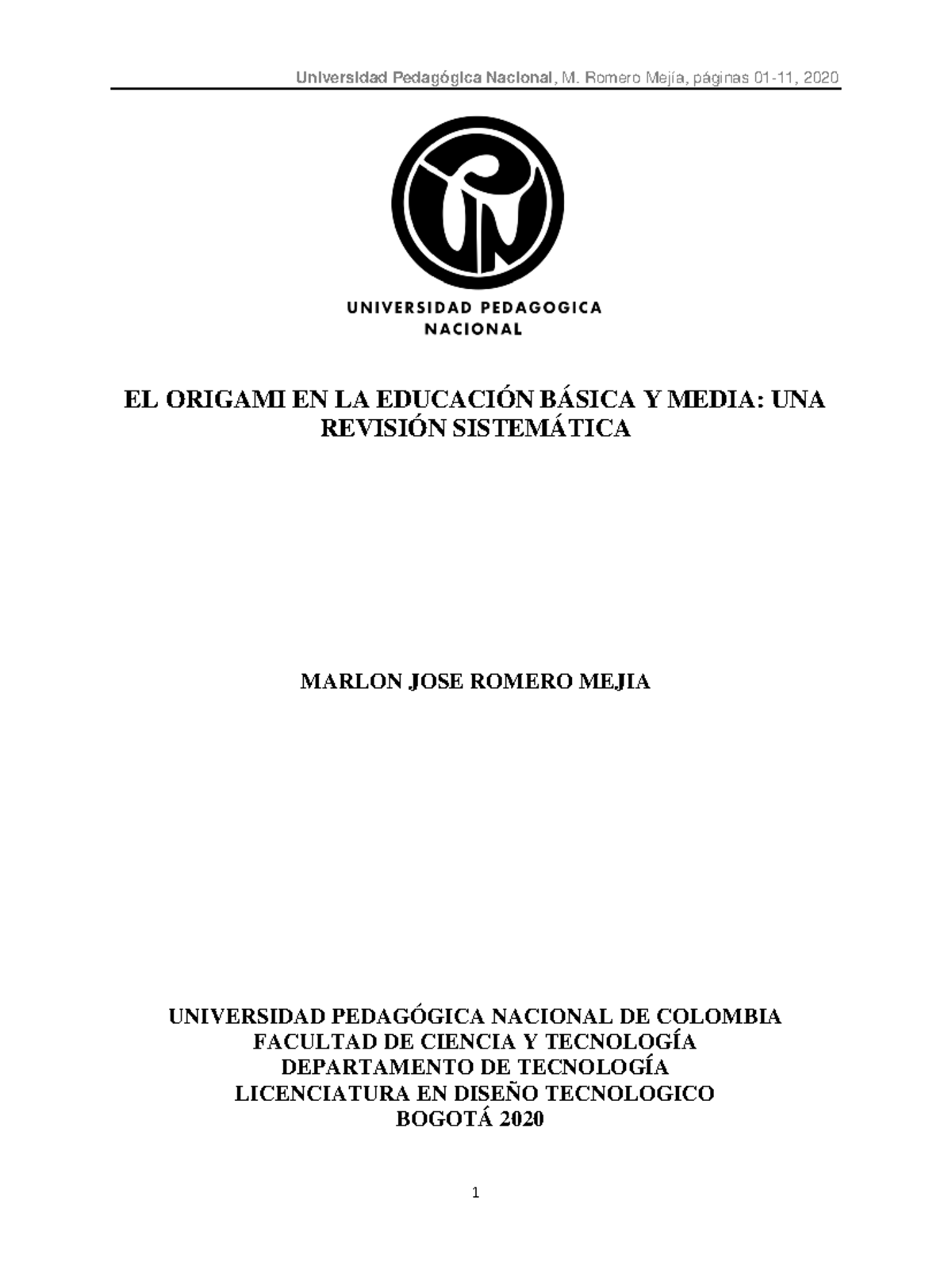 El origami en la educacion basica y media una revision sistematica - EL ...