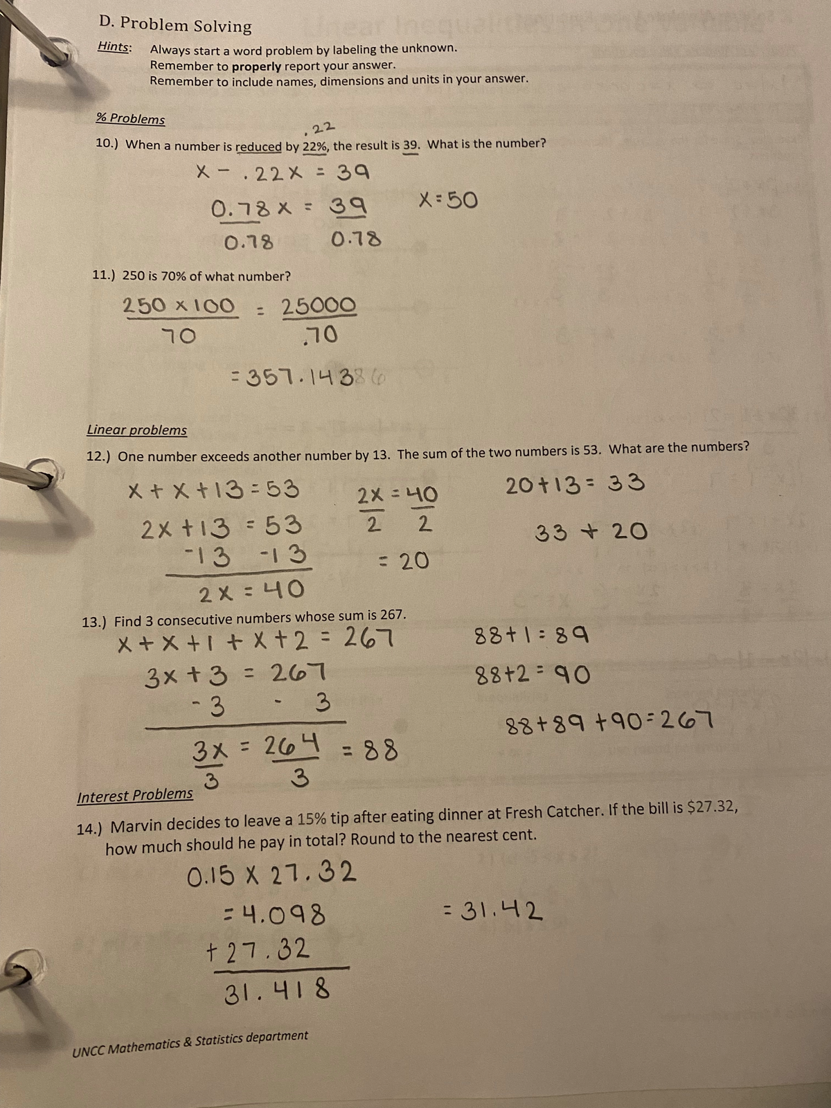 IMG 0937 - math notes - MATH 1100 - Studocu