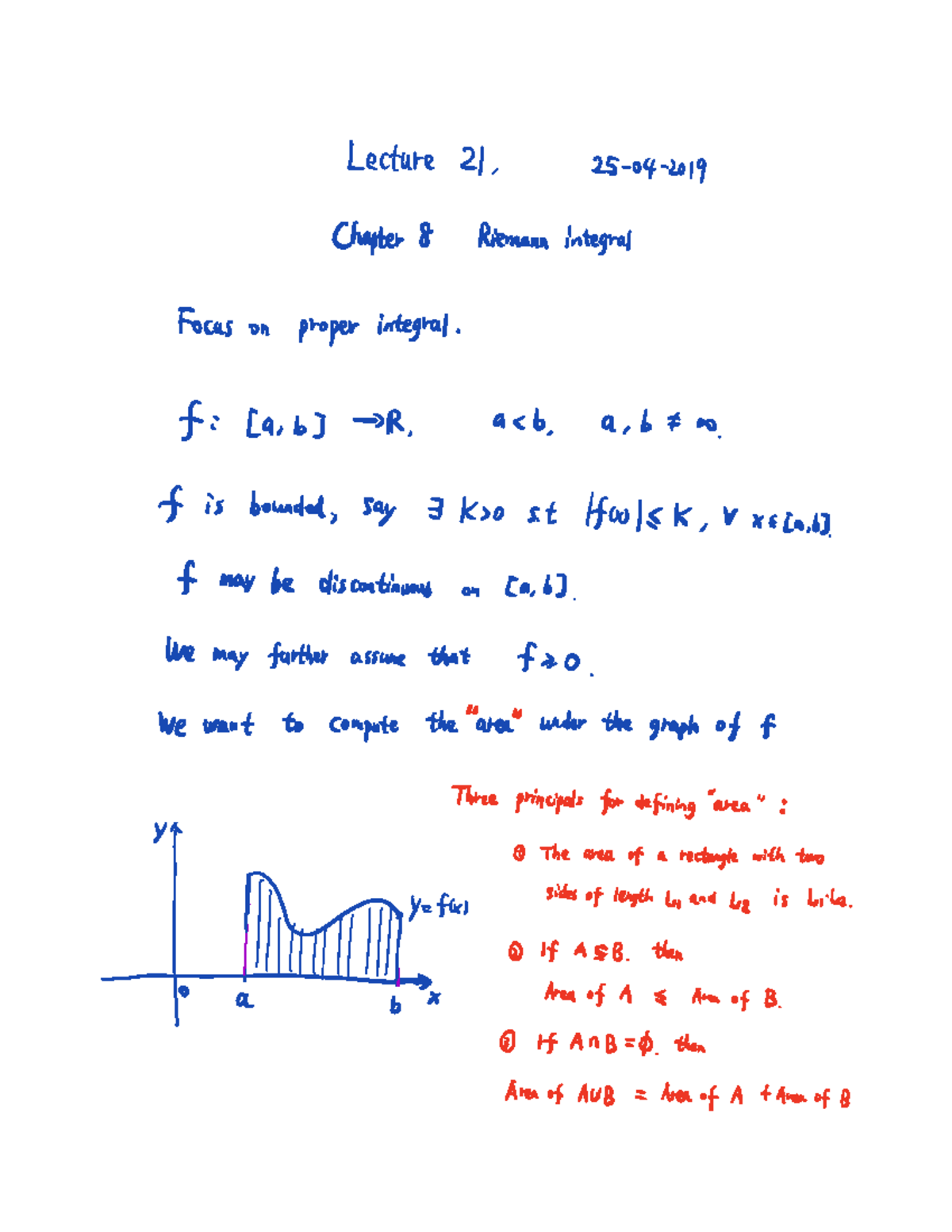 Lecture 21 25 04 2019 - mathematical analysis - Mathematical Analysi ...