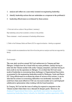 Week 3 A Checklist for Engineering Reasoning Reading - criticalthinking ...