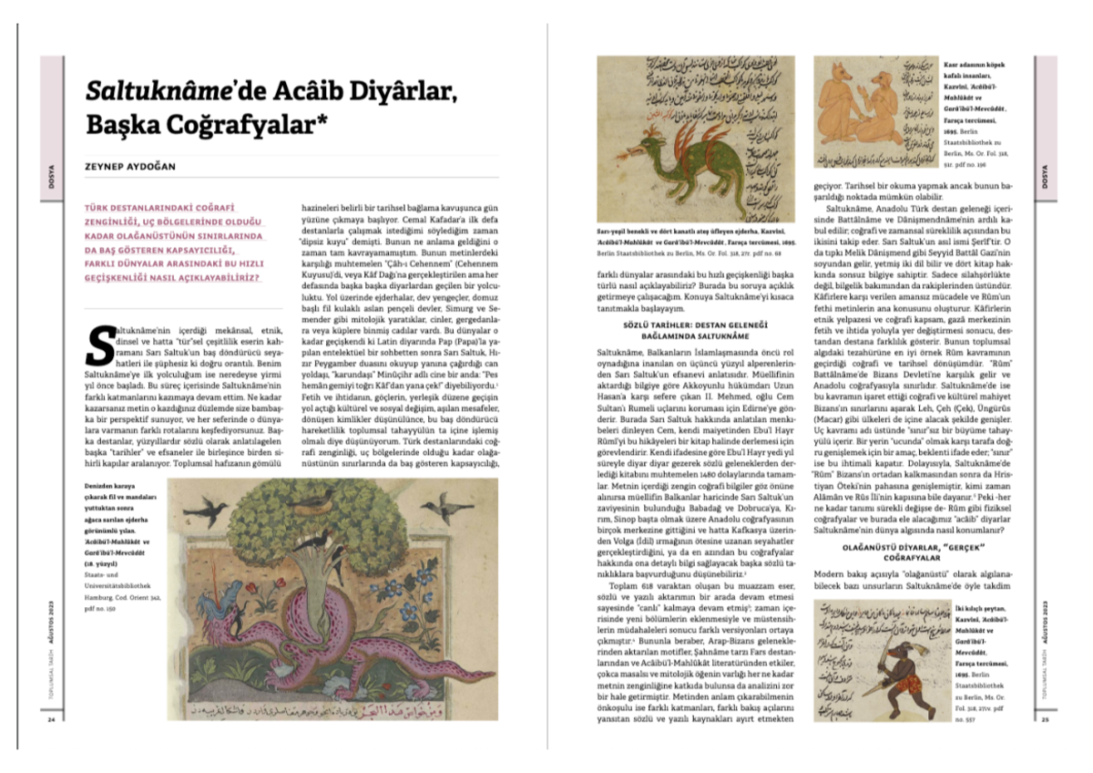 Aydoğan Saltukname - saltuk - Kasr adasinin köpek kafah insanlaru Acâib ...