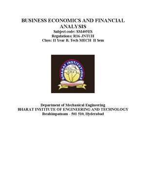 Bba-103 - befa - Lesson - 1 Business Economics- Meaning, Nature, Scope ...