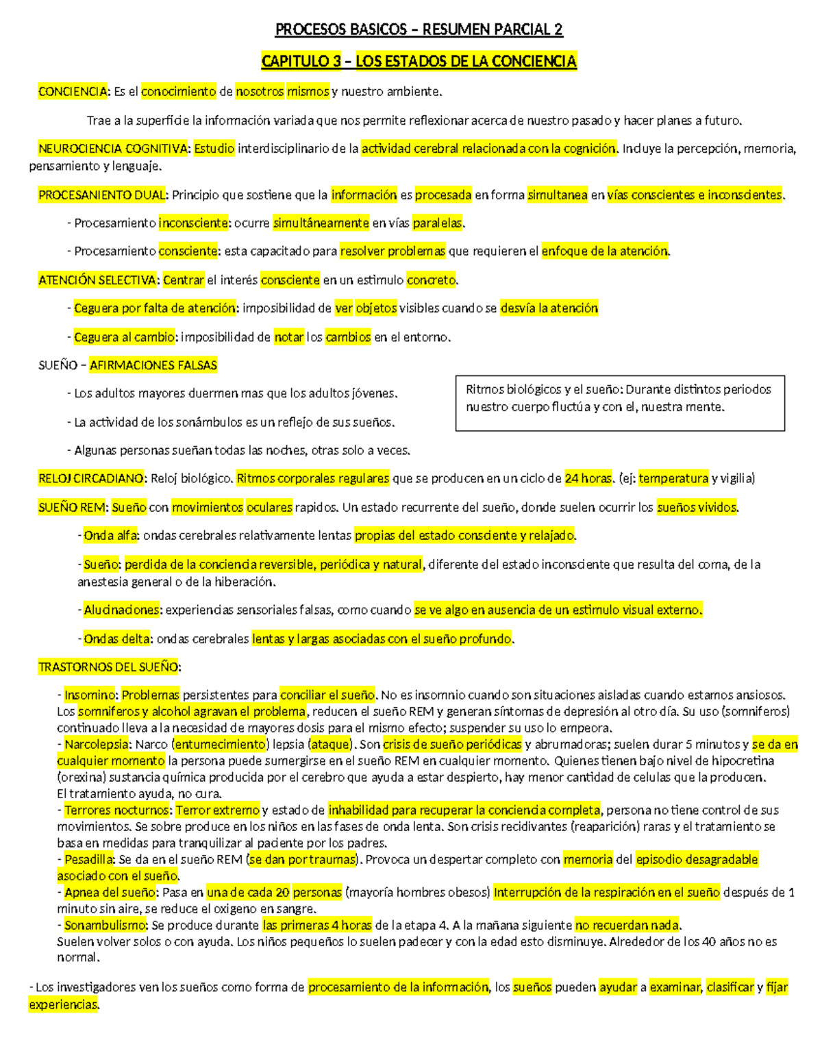 Procesos Basicos Resumen Parcial 2 - PROCESOS BASICOS – RESUMEN PARCIAL 2 CAPITULO 3 – LOS ...