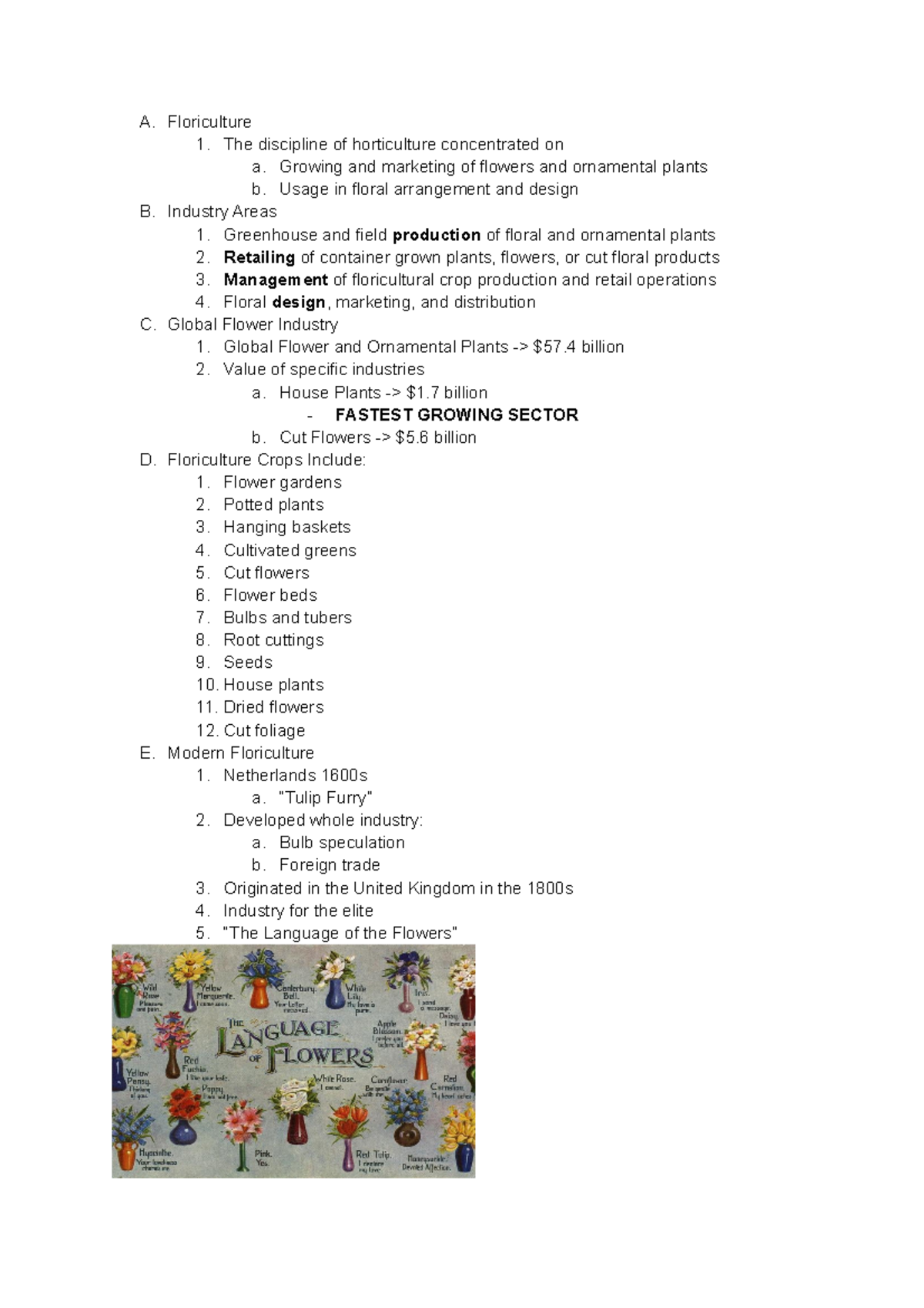 15. Floriculture - Class: AGR 215 Horticulture Science with Amanda ...