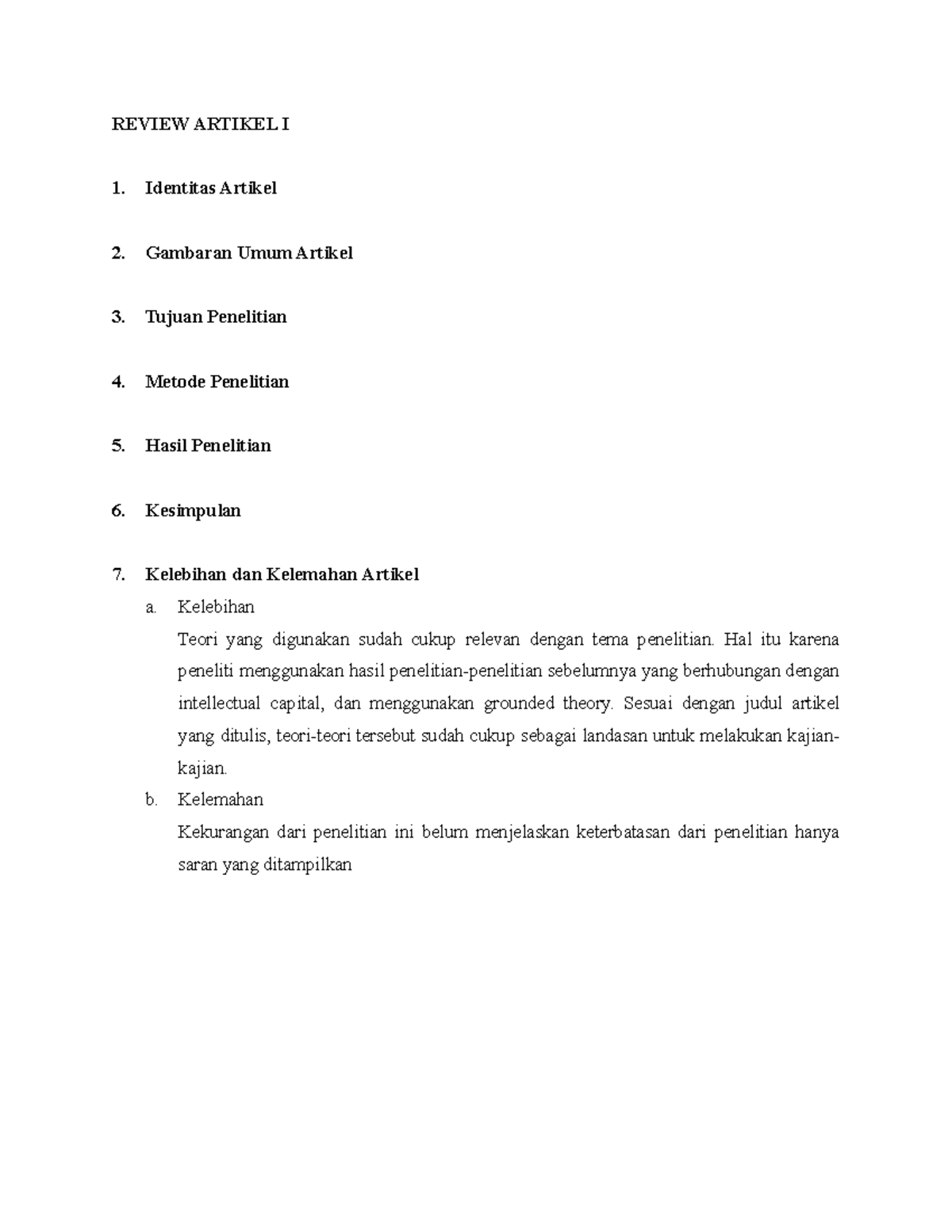 Format UTS - kkkmyyi iii9 - REVIEW ARTIKEL I 1. Identitas Artikel 2 ...