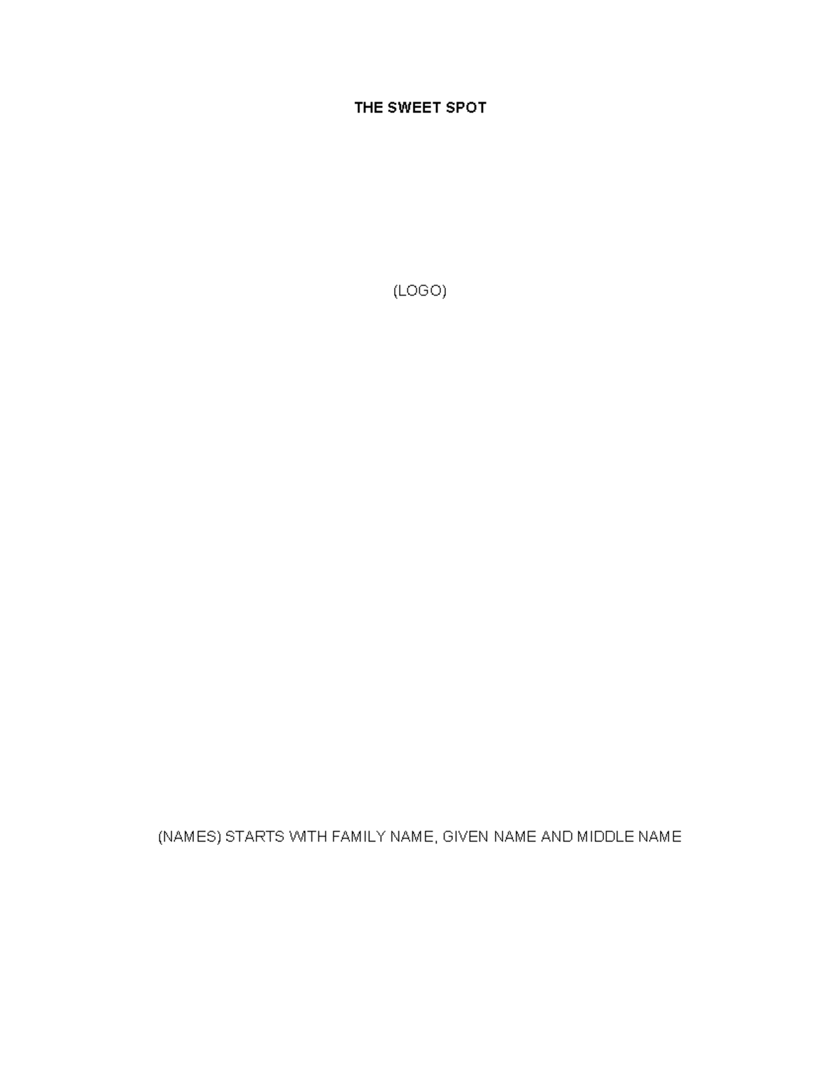 Revised- Business-PLAN- Lacking-LOGO-AND- Business-NAME-1 - THE SWEET ...