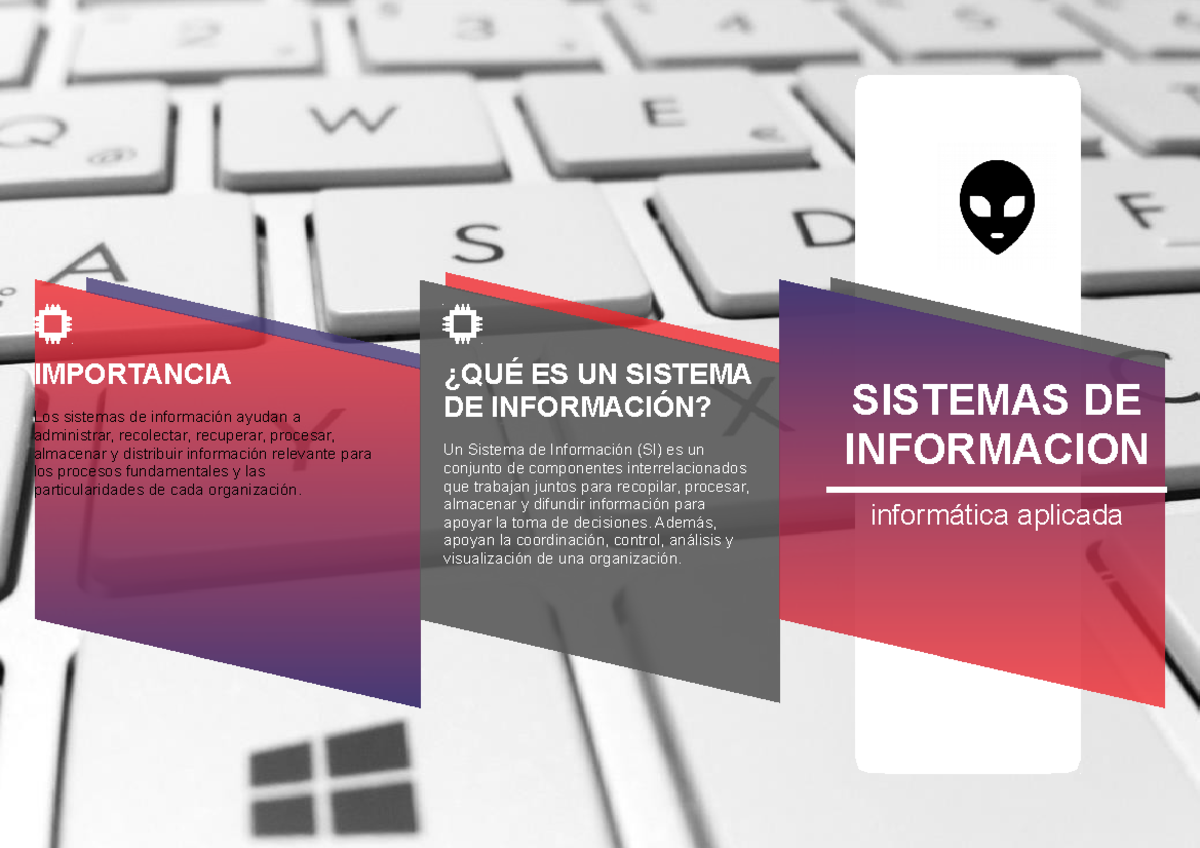 Sistemas de informacion - IMPORTANCIA Los sistemas de información ...
