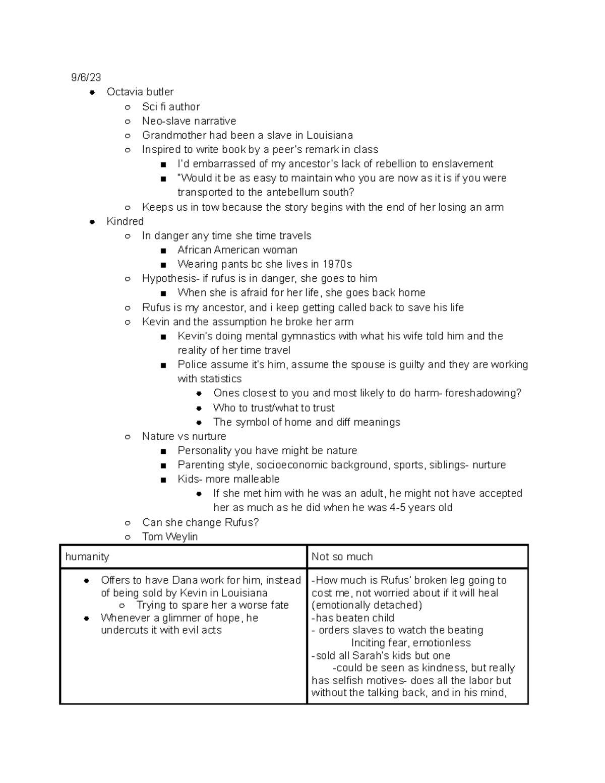 Kindred by Octavia Butler - 9/6/ Octavia butler Sci fi author Neo-slave ...