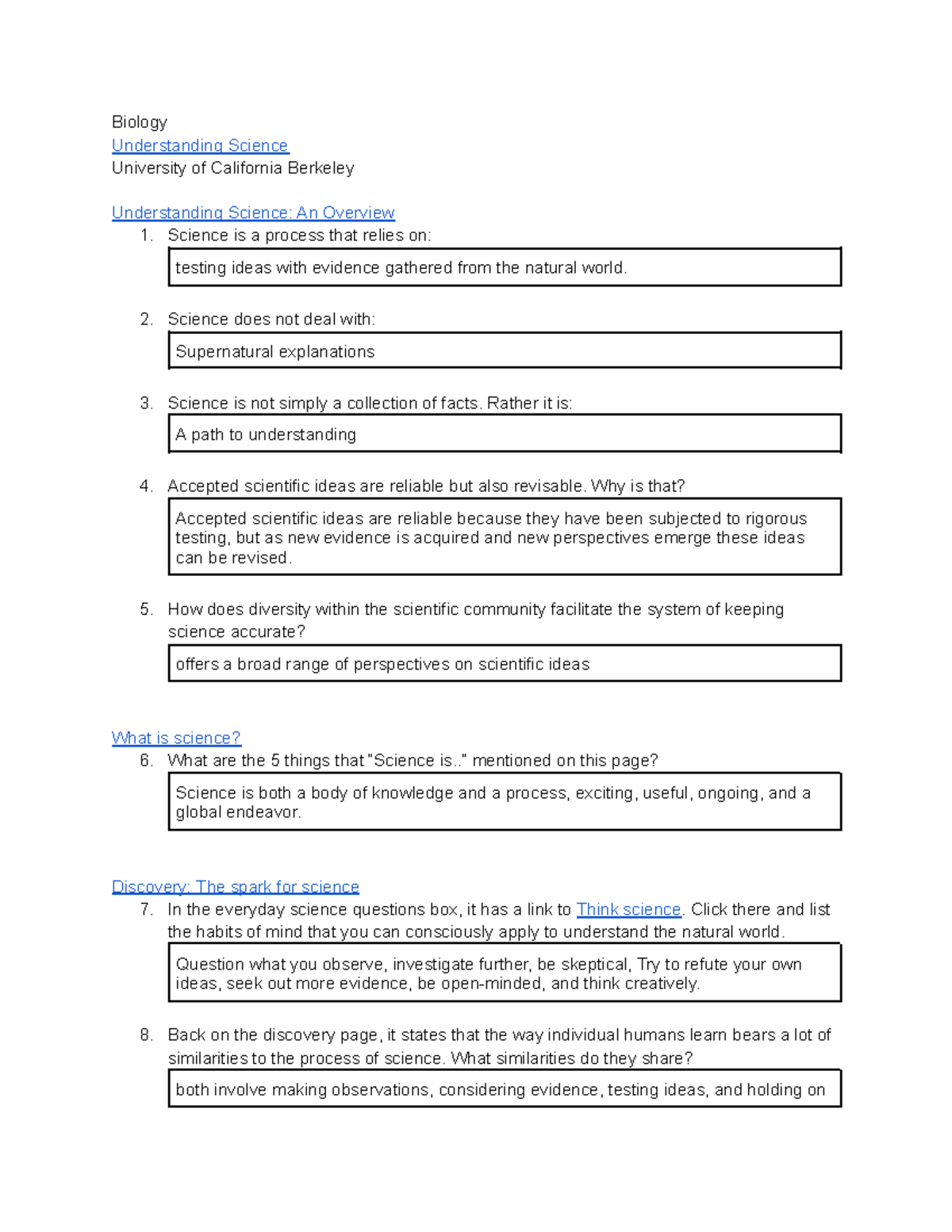 Full review on Basic Concepts of Science - Understanding Science ...