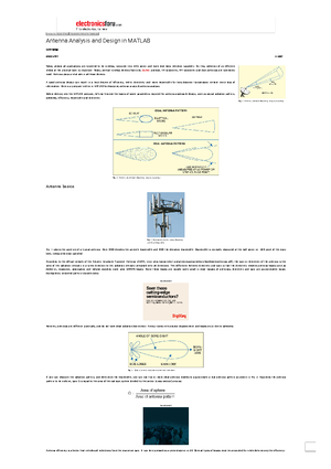 Antenna Basics - antenna design - Studocu