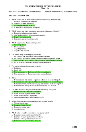 6882 - Revised Conceptual Framework - CPA REVIEW SCHOOL OF THE PHILIPPINES M a n i l a FINANCIAL ...