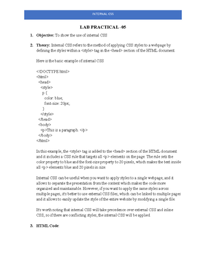 LAB Report- Web Technology CACS205 BCA 3rd - Tribhuvan University Madan ...