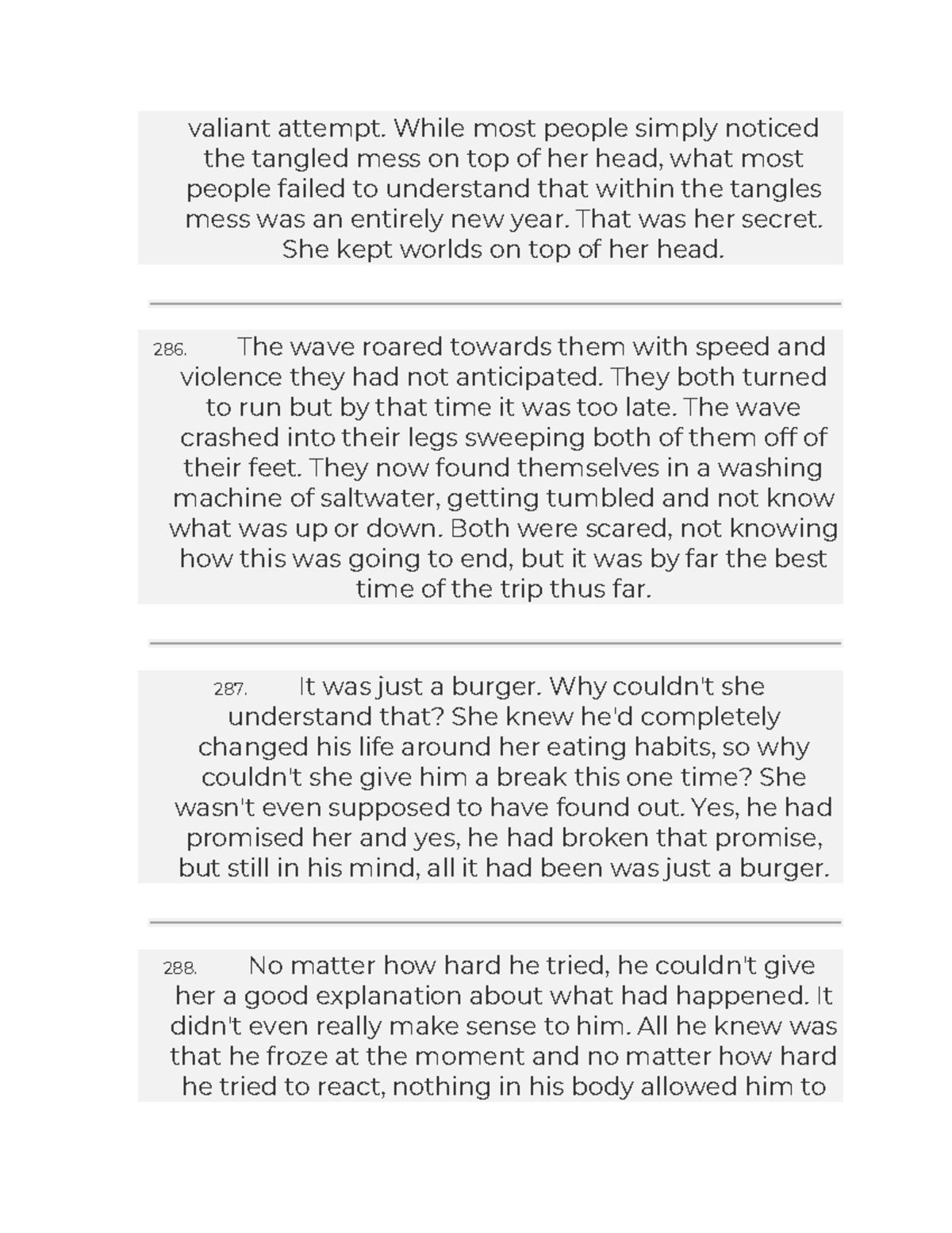 The importance of proper-87 - valiant attempt. While most people simply ...