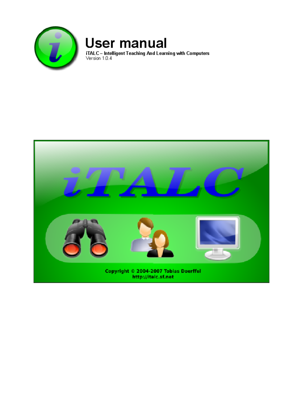 Italc-manual-2007 0129 - User manual iTALC – Intelligent Teaching And ...