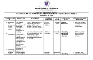 TOS Assessment English 9 - Grade Level Topic Taxonomy of Objectives ...
