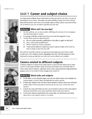 Grade 9 Project on careers - LIFE ORIENTATION GRADE 9 PROJECT TERM 3 ...