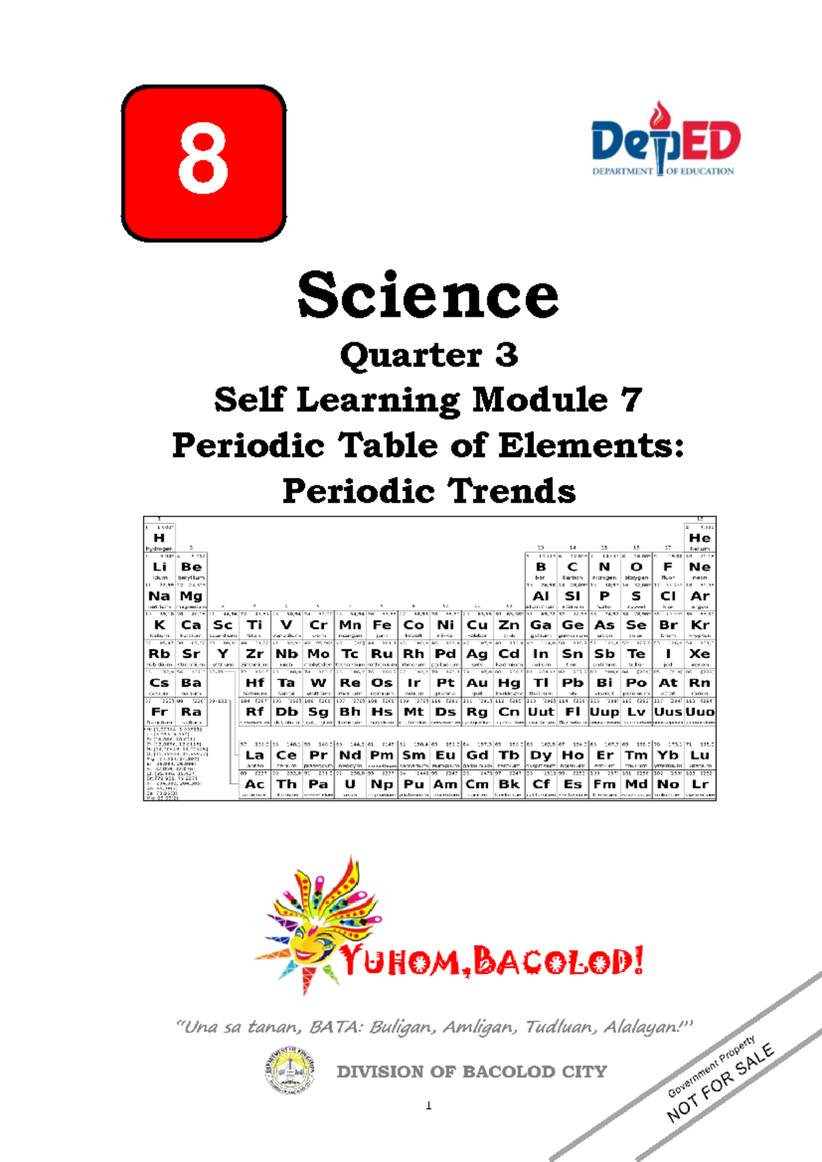 7.-Q3-M7-Periodic-Table-of-Elements-Periodic-Trends 1 - Science Quarter ...