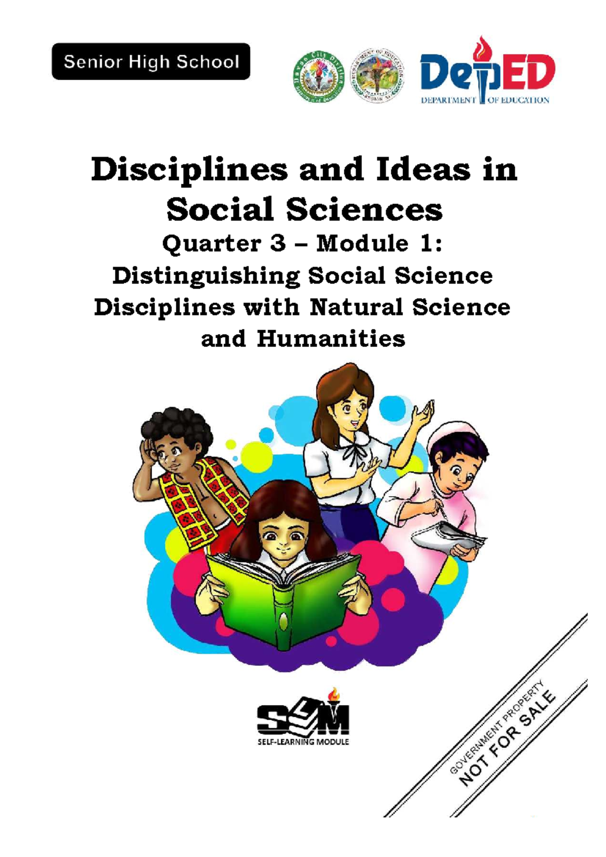 Q3 Diss 11 Module 1 Compress 1 Disciplines And Ideas In Social Sciences Quarter 3 Module 1