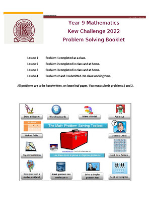Class 8 ICAS Mathematics Sample Paper - SAMPLE PAPER G Read the ...