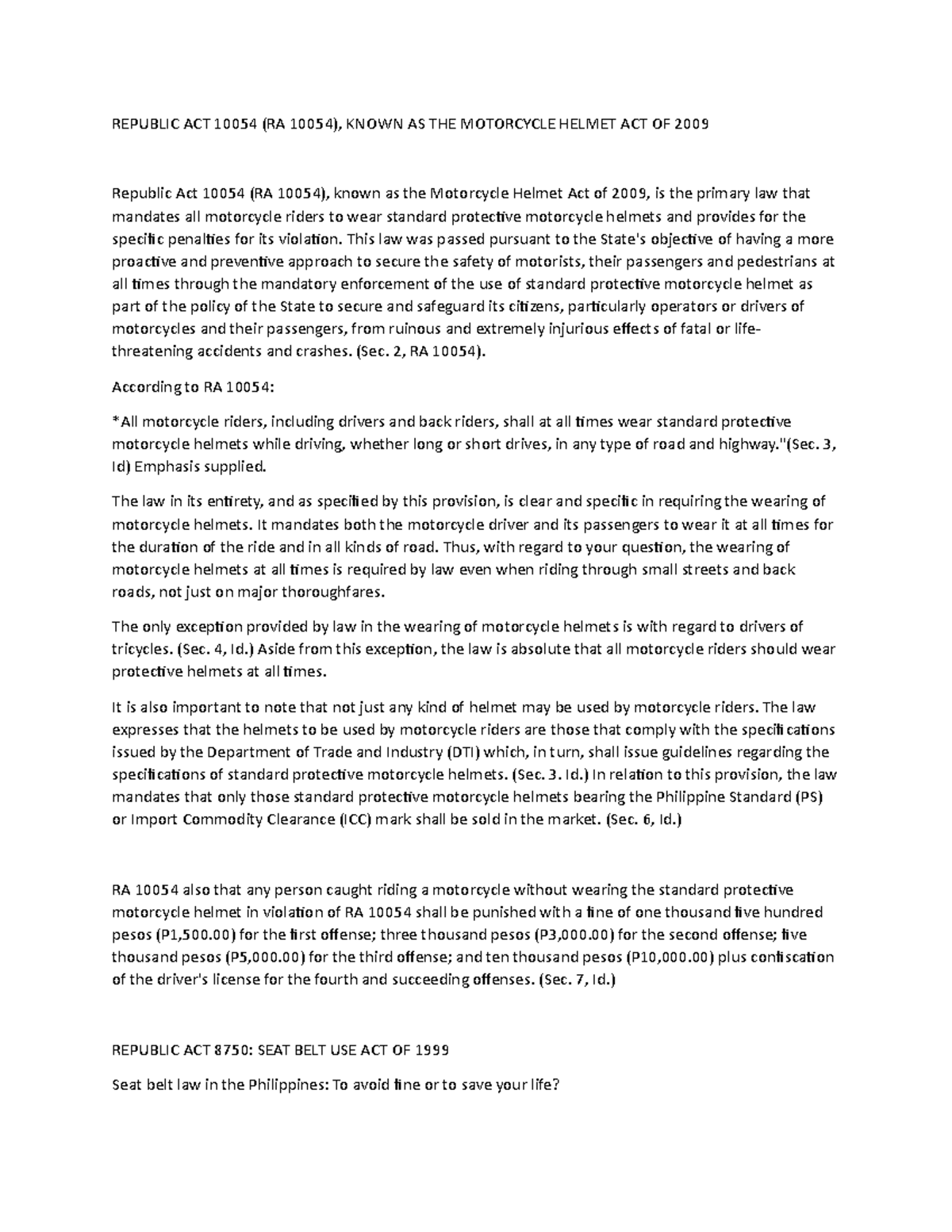 Traffic management and accident investigation with driving module 3 ...